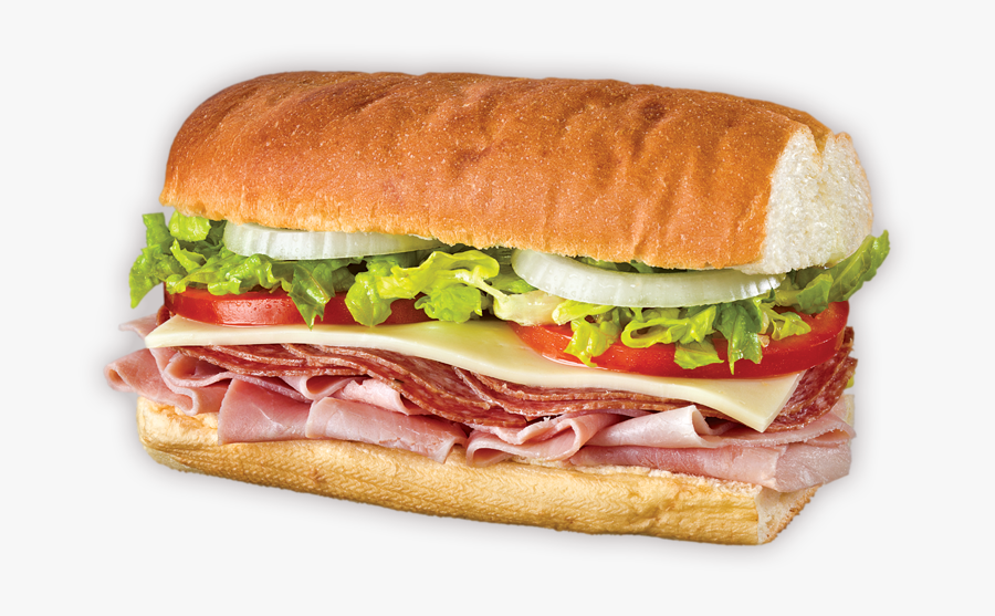 Ham, Salami & Provolone - Ham And Provolone Sub , Free Transparent ...