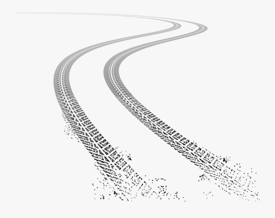 Vector Graphics - Vector Tire Tracks Png , Free Transparent Clipart ...