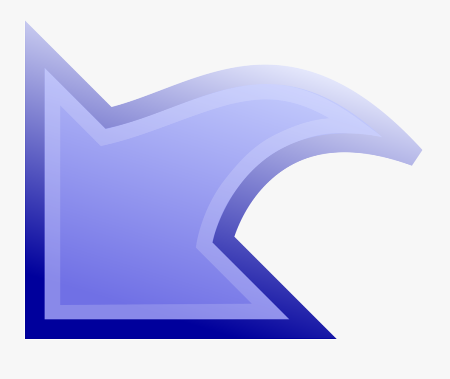 Blue,angle,purple - Arrow Clip Art , Free Transparent Clipart - ClipartKey