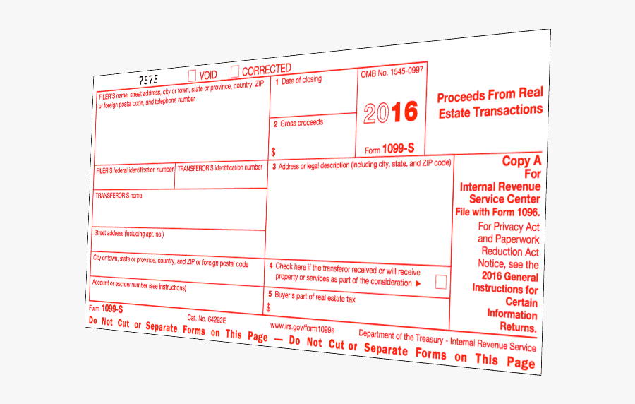 Clip Art 2016 05 27 16 00 36 With Transparent Background - Form 1099 S ...