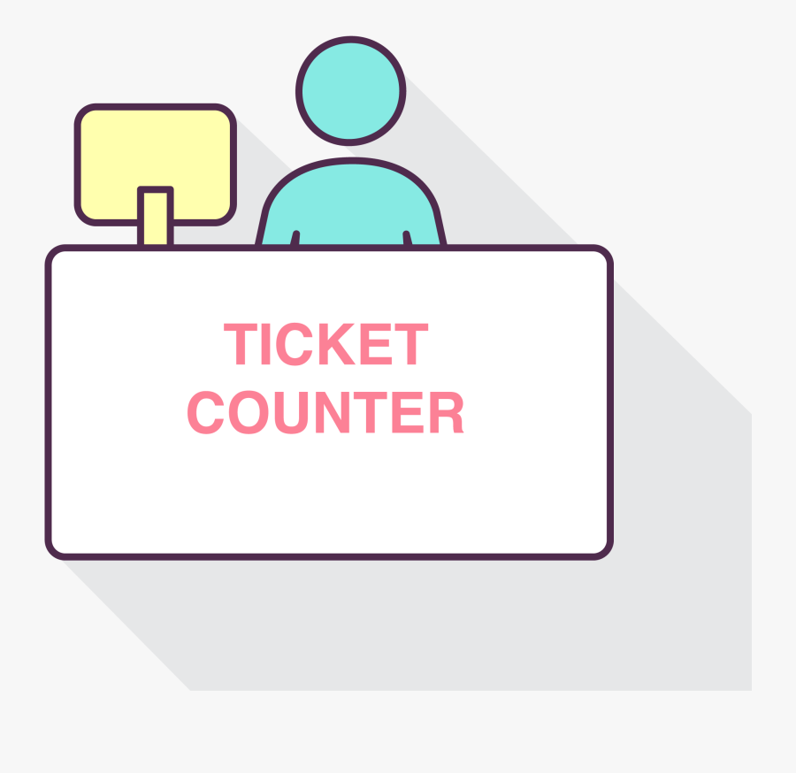 Transparent Ticket Counter Clipart - Tickets , Free Transparent Clipart ...