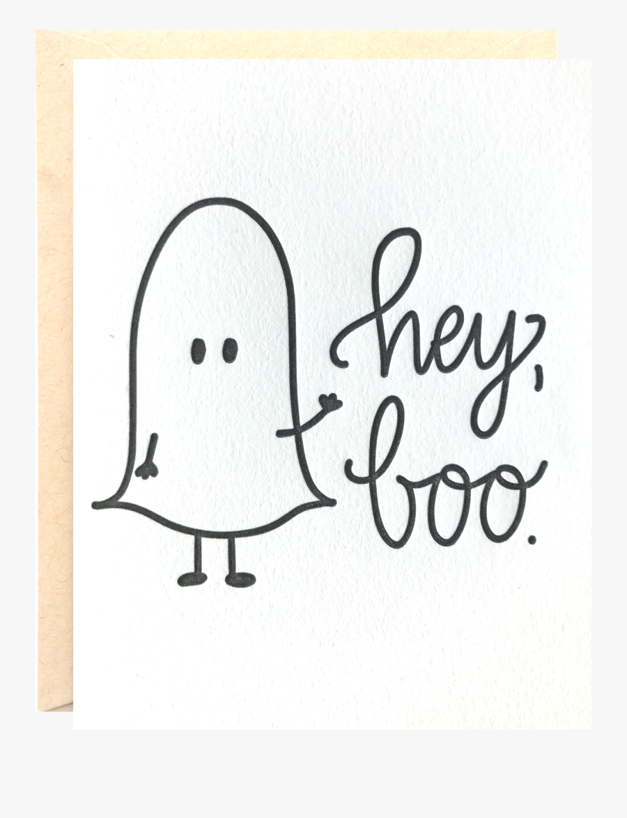 Clip Art Hey Boo Greeting Shop - Paper , Free Transparent Clipart ...