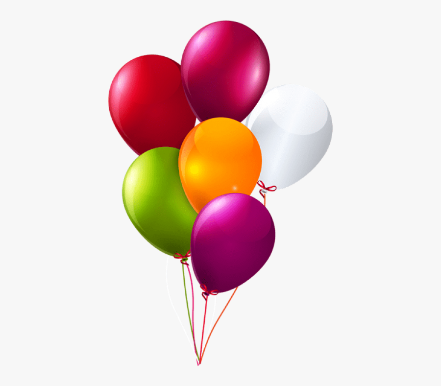 Colored Balloons Clip Art - Balloon Clipart Png , Free Transparent ...