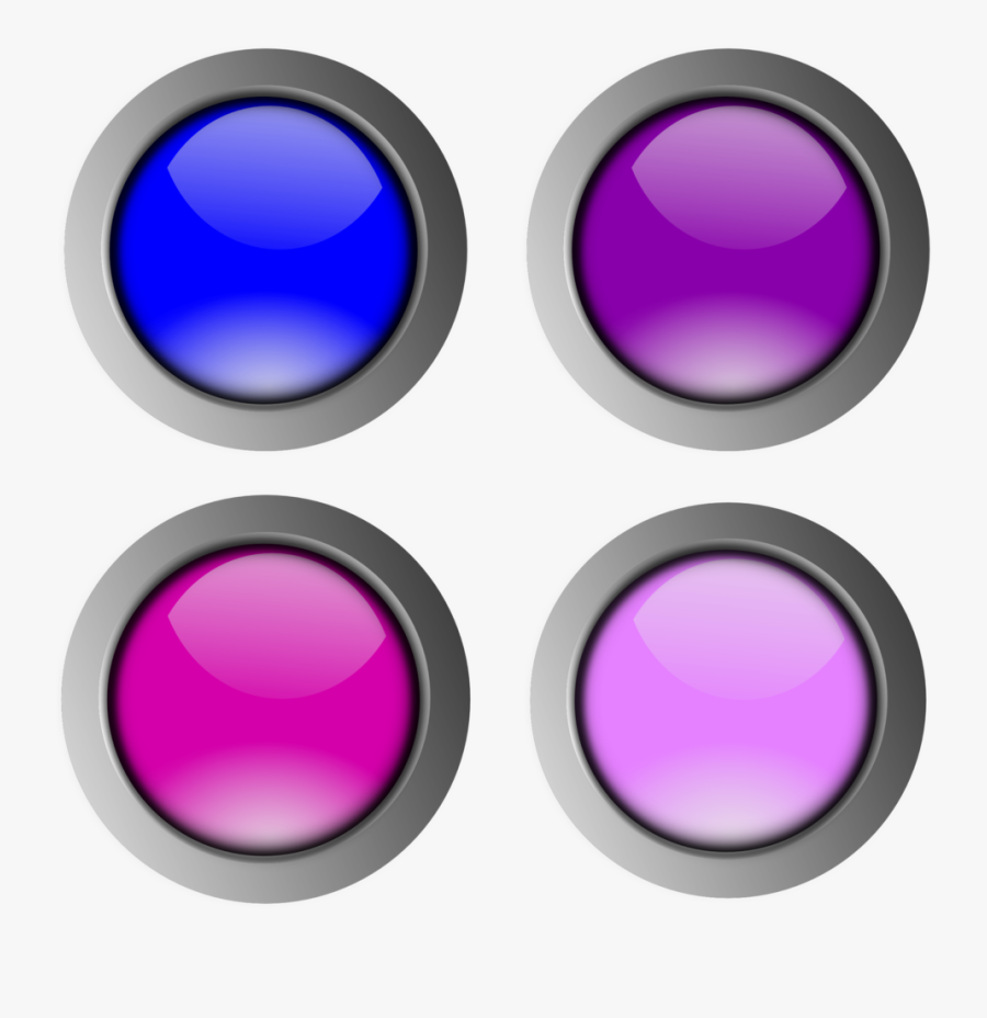 Png Round Glossy Button , Free Transparent Clipart - ClipartKey
