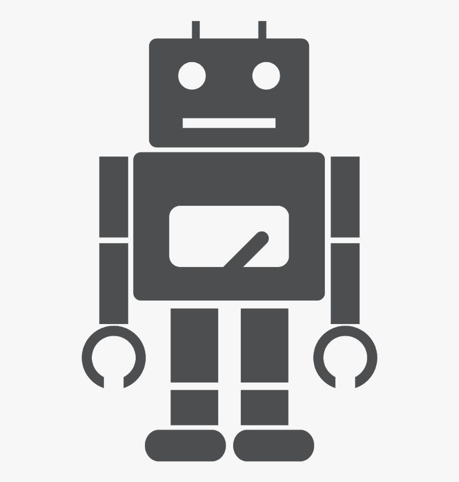 Robot As Pictogram Png , Free Transparent Clipart - ClipartKey