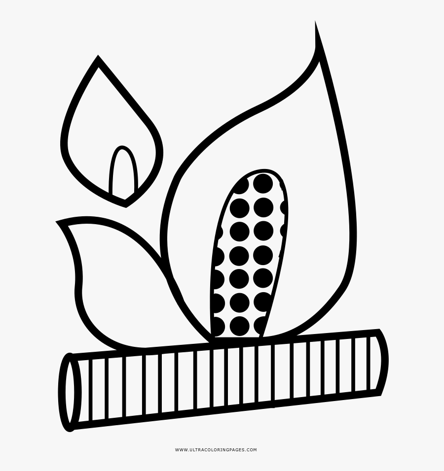 Bonfire Coloring Page Coloring Pages