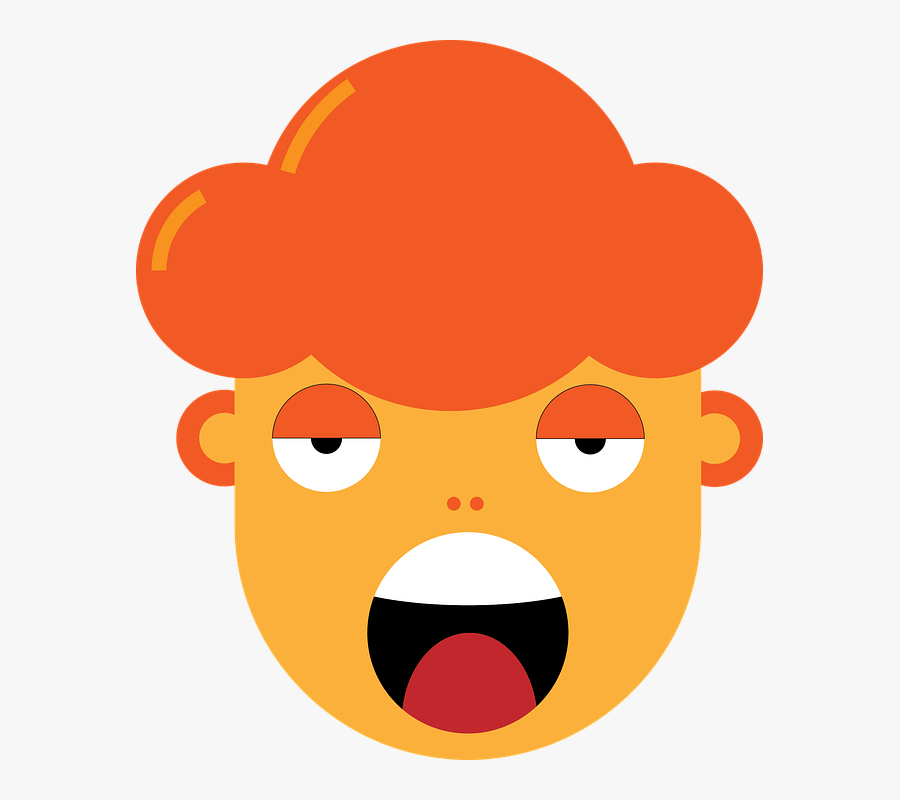 Cartoon Face, Boring, Unhappy, Human, Cartoon, Head - Cartoon , Free ...