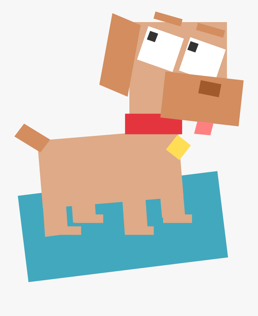 Square Animal Cartoon Dog Clip Arts , Free Transparent Clipart - ClipartKey