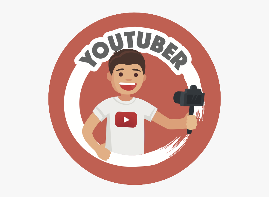 Cartoon,clip - Happy Code Youtuber Start , Free Transparent Clipart ...