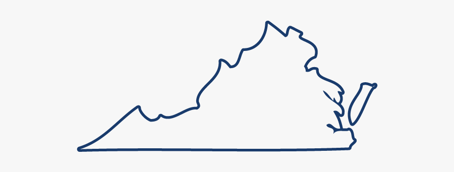 Virginia - Virginia State Outline Png , Free Transparent Clipart ...