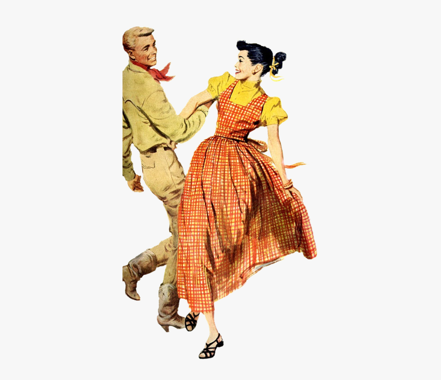 Retro People Dance - Retro Dancing , Free Transparent Clipart - ClipartKey