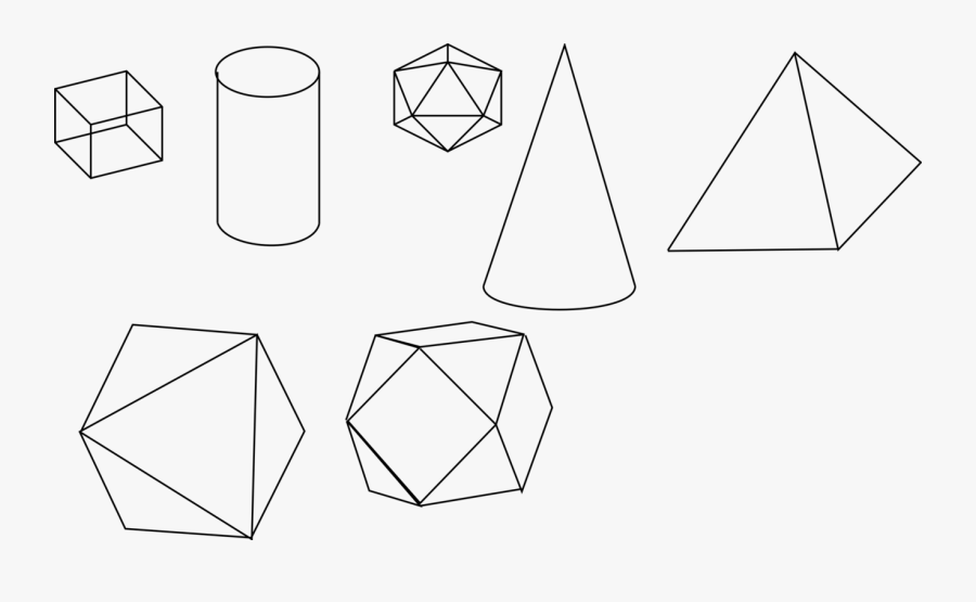 Line Art,square,triangle - Triangle , Free Transparent Clipart - ClipartKey