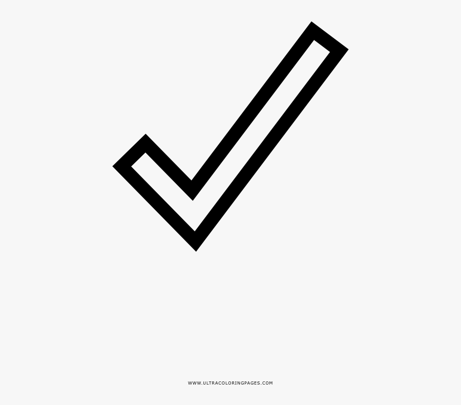 Check Mark Coloring Page Pc Check Icon- - Check Mark Coloring Page ...