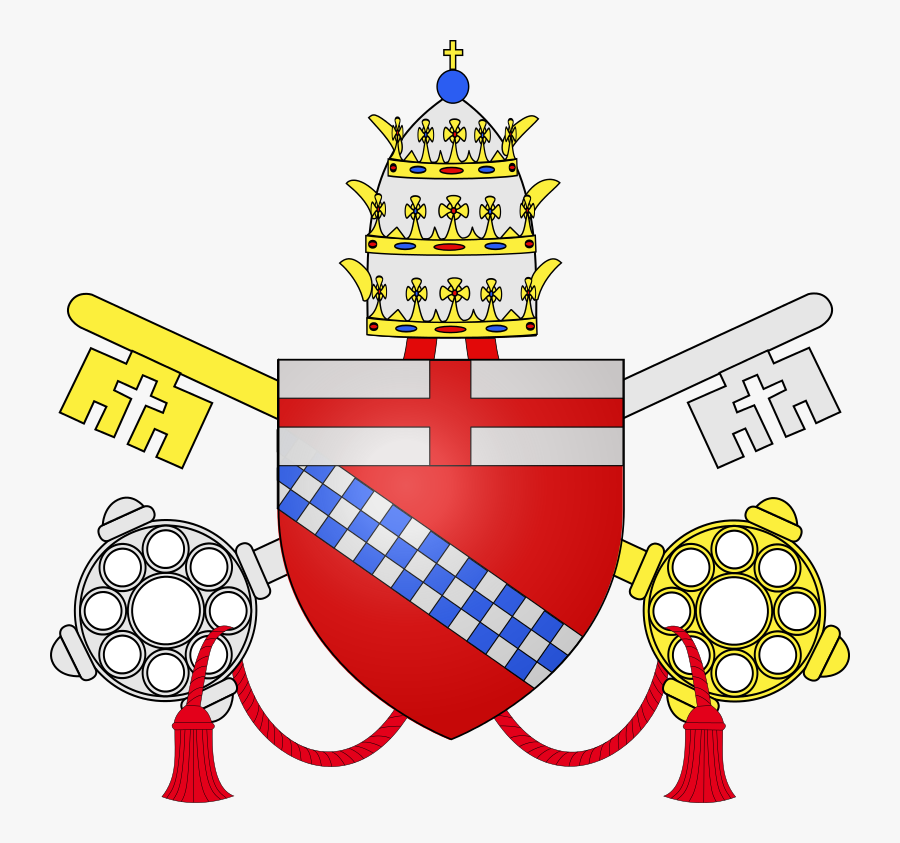 Pope Urban Viii Coat Of Arms , Free Transparent Clipart - ClipartKey