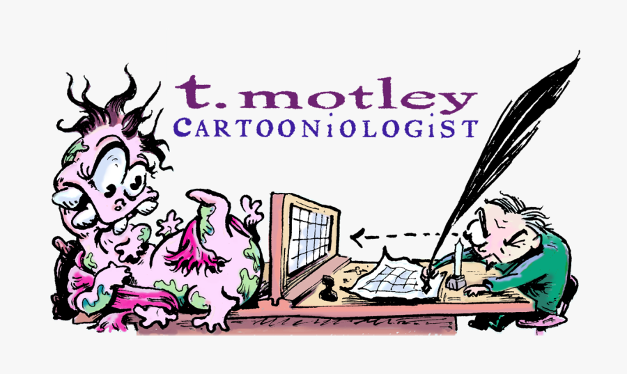 T Motley Illustration Comics - Cartoon , Free Transparent Clipart ...