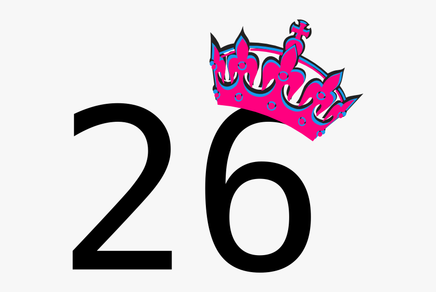 Number 26 , Free Transparent Clipart - ClipartKey