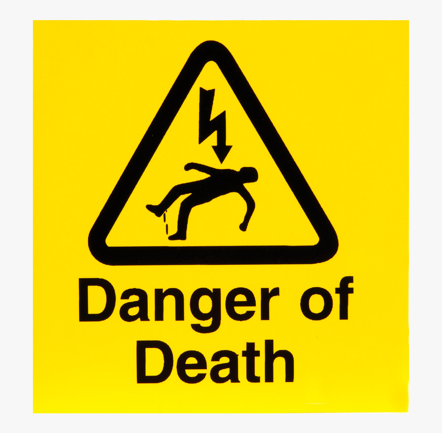 Danger Clipart Volt - Danger Of Death Sign , Free Transparent Clipart ...