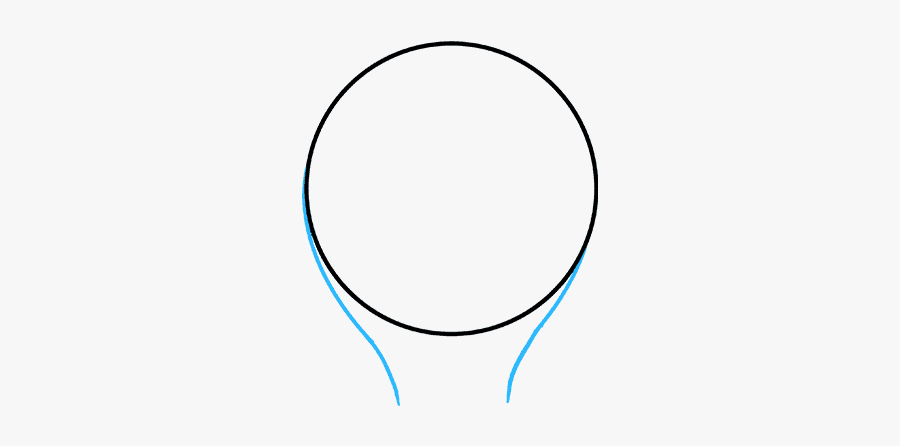 How To Draw Light Bulb - Circle , Free Transparent Clipart - ClipartKey