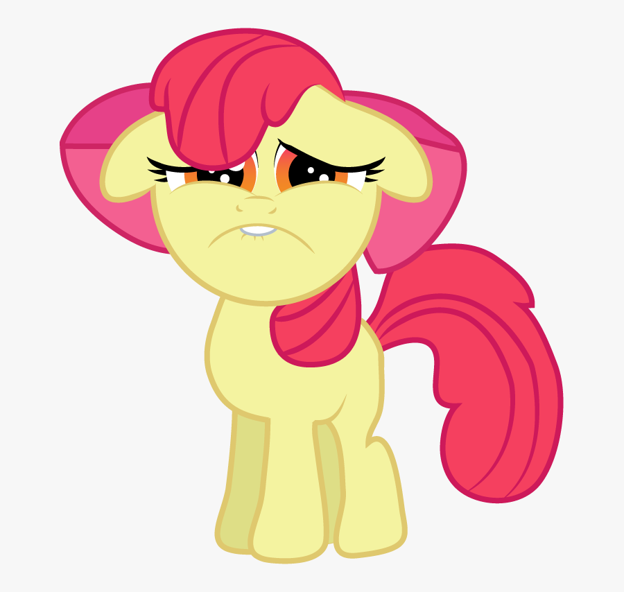 Transparent Flair Clipart - Mlp Apple Bloom Sad , Free Transparent ...