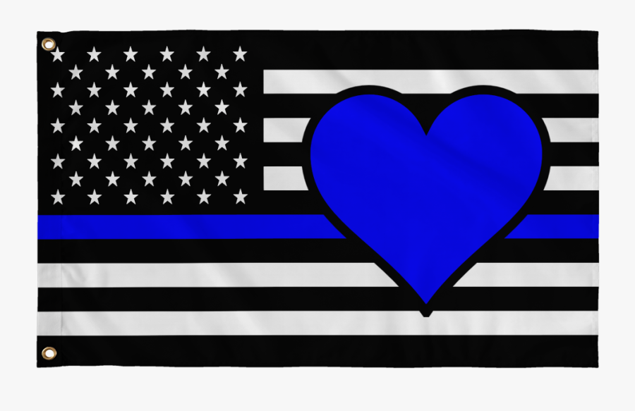American Thin Blue Line Heart Flag" Class= - Thin Blue Line Spartan ...