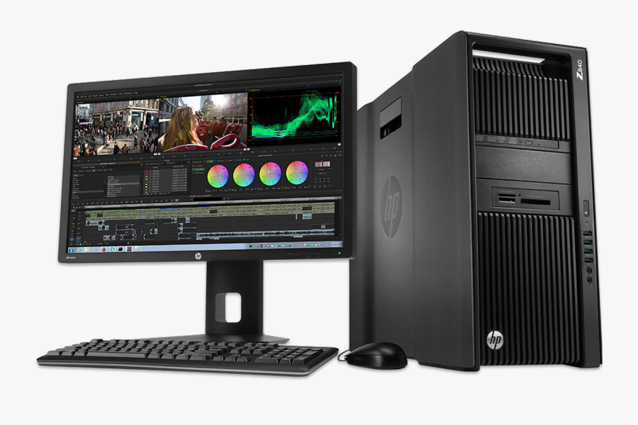 Video Editing Workstations - Video Editing Computer Png , Free ...