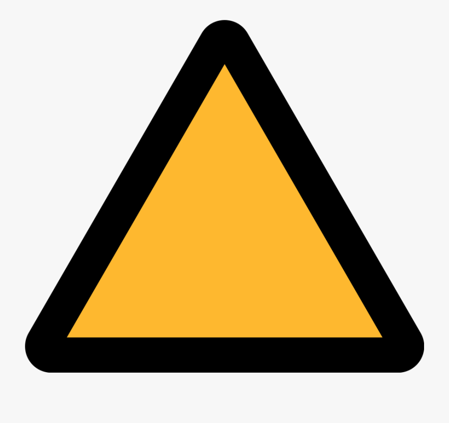 Triangle Warning Sign - Yellow Triangle Warning Sign , Free Transparent ...