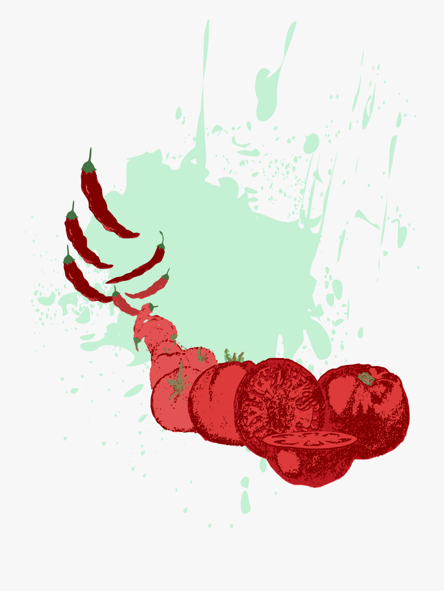 Chili Drawing Tree - Clip Art , Free Transparent Clipart - ClipartKey