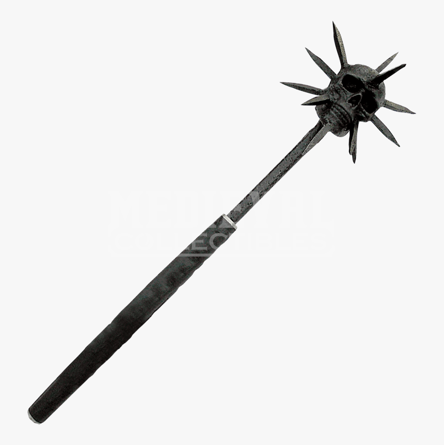 Clip Art Medieval Weapon Mace - Mace Weapon With Nails , Free ...
