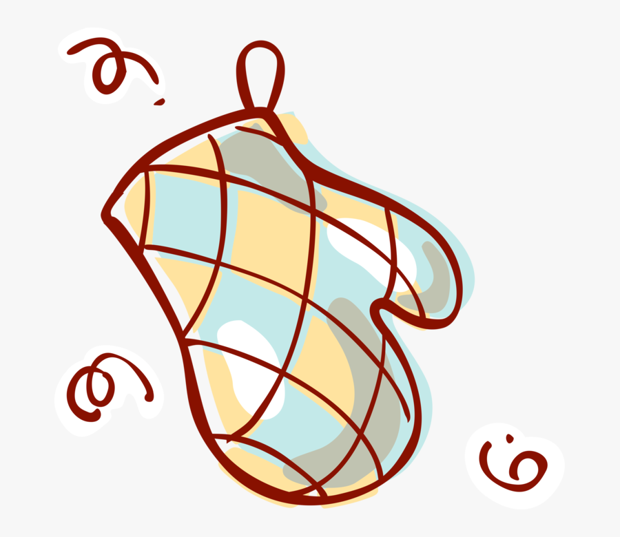 Transparent Oven Mitt Clipart - Kitchen Oven Mitt Clipart , Free ...