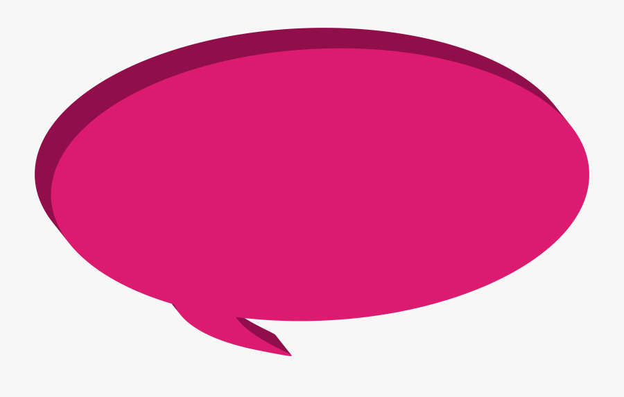 Dialogue Box Clipart - Clip Art Baloon Pink , Free Transparent Clipart ...