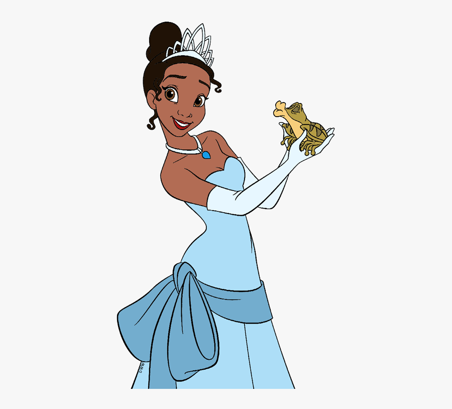 Princess Tiana Holding Frog , Free Transparent Clipart - ClipartKey