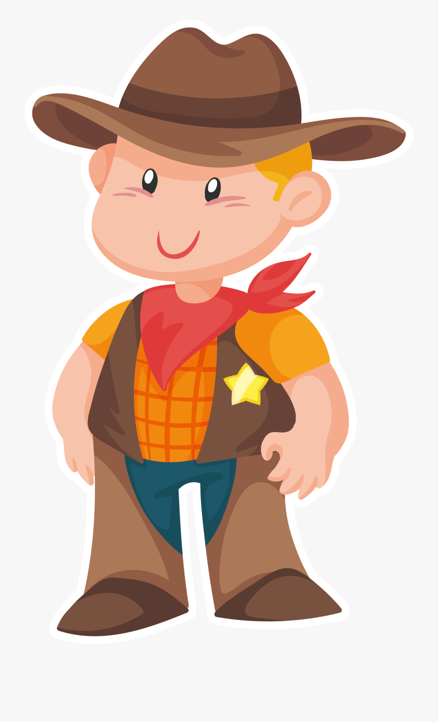 Euclidean Vector Cowboy Download - Niño Vaquero Animadas , Free ...