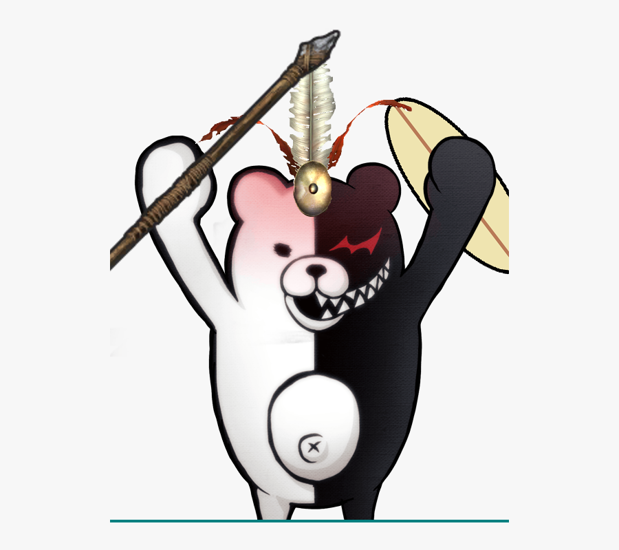 Transparent Spear Clipart - Monokuma Sprites , Free Transparent Clipart ...