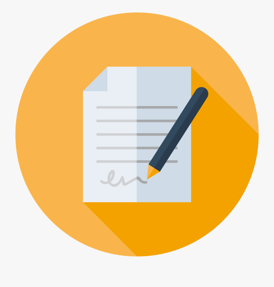 Writing Circle Icon Png , Free Transparent Clipart - ClipartKey