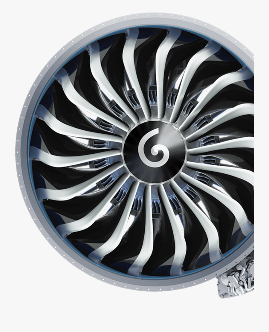 Jet Engine Png - Ge9x Blade , Free Transparent Clipart - ClipartKey