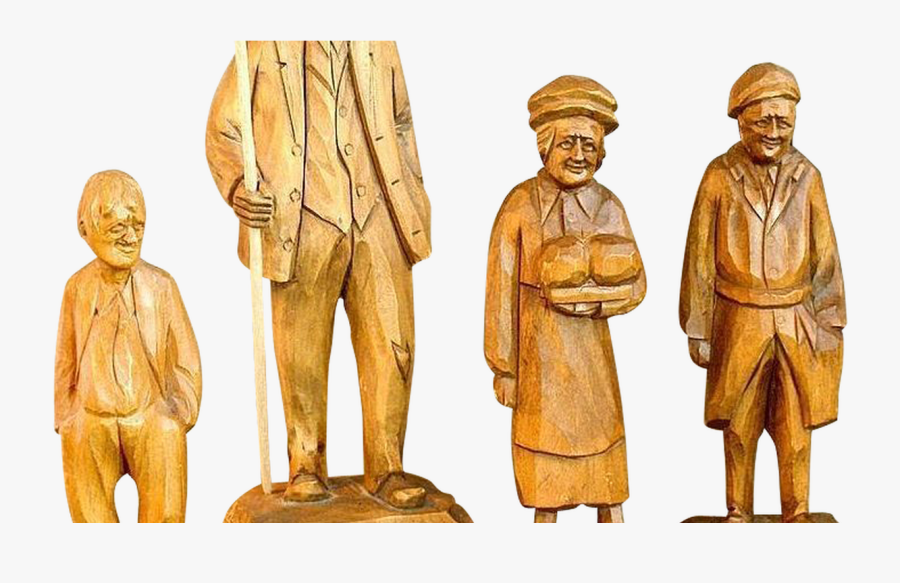 Canadian Carving 4 Wood People Thibault Caron Carvings , Free ...