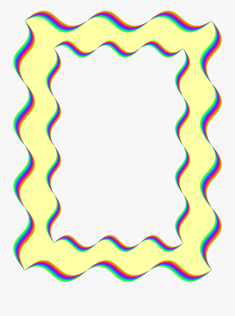 This Free Icons Png Design Of Wavy Frame - Wavy Picture Frame , Free ...