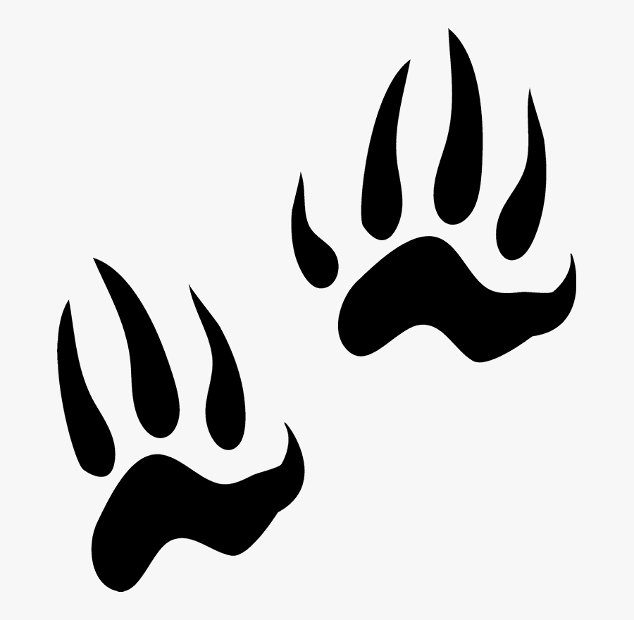 Polecat Tracks Rubber Stamp , Free Transparent Clipart - ClipartKey