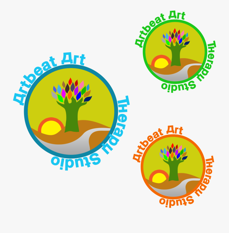 Logo Design By Zen Designz For Artbeat Art Therapy - Tree , Free ...