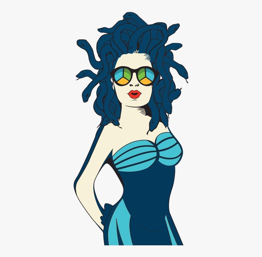 Medusa - Medusa Beer Can Poster , Free Transparent Clipart - ClipartKey