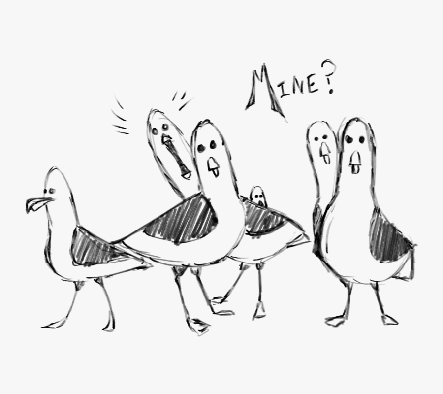 Cute Coloring Page Finding Nemo Seagull Coloring Pages