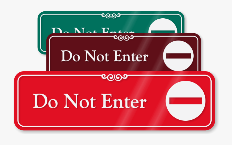 Do Not Enter Sign Png , Free Transparent Clipart - ClipartKey