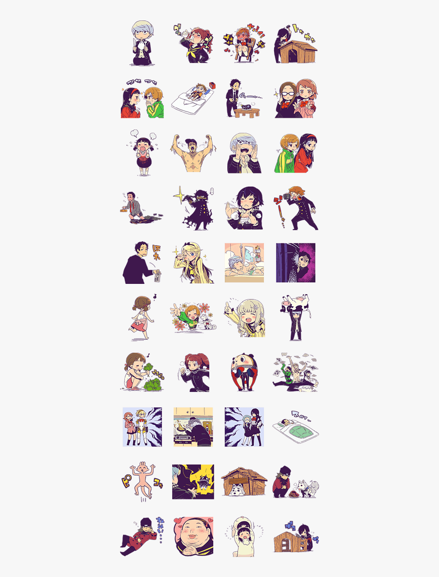 Persona Stalker Club - Persona Stalker Club Line Stickers , Free ...