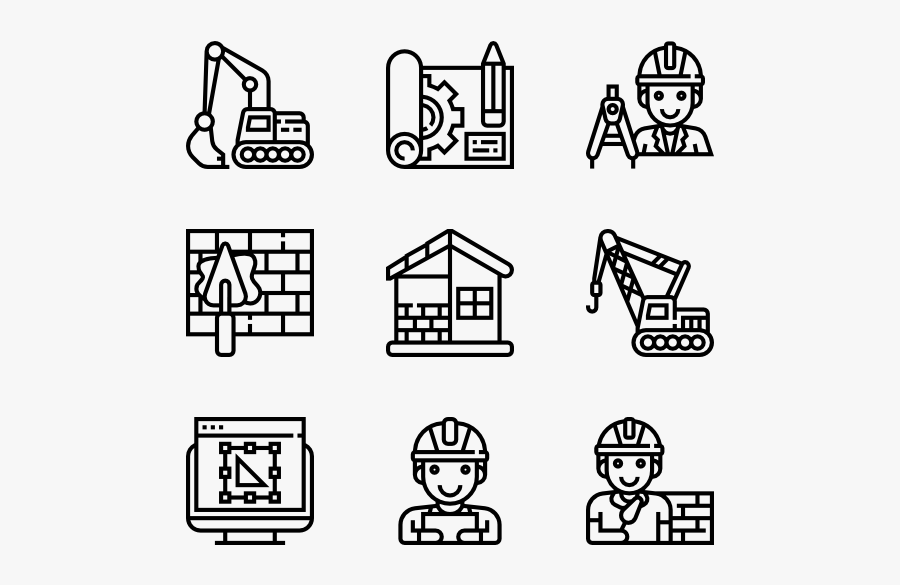 Civil Engineer - Work Icons , Free Transparent Clipart - ClipartKey