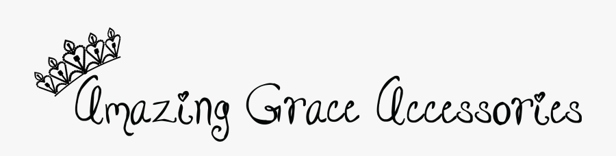 Amazing Grace Accessories - Calligraphy , Free Transparent Clipart ...