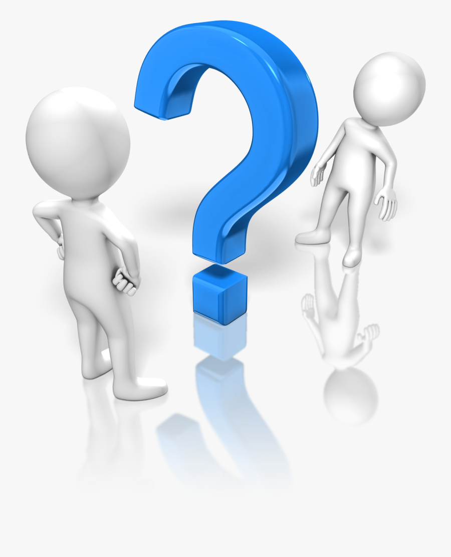 Two People With Question Marks , Free Transparent Clipart - ClipartKey