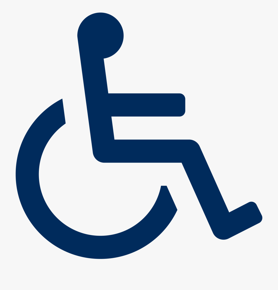 Blue Handicap Symbol Png , Free Transparent Clipart - ClipartKey