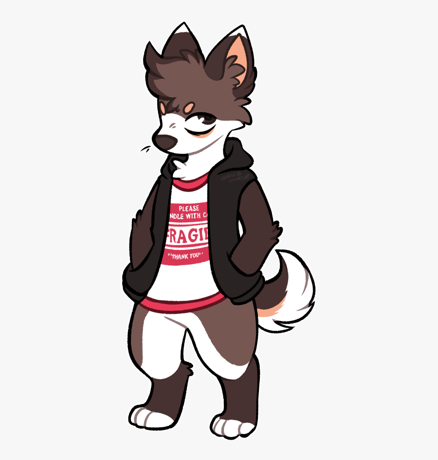 Fragile - Fursona Furry Fandom Art , Free Transparent Clipart - ClipartKey