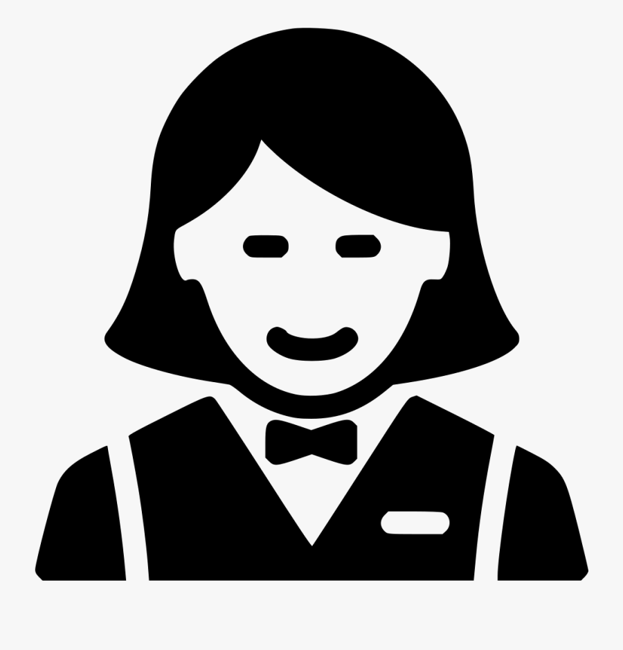 Waitress - Waitress Icon Png , Free Transparent Clipart - ClipartKey