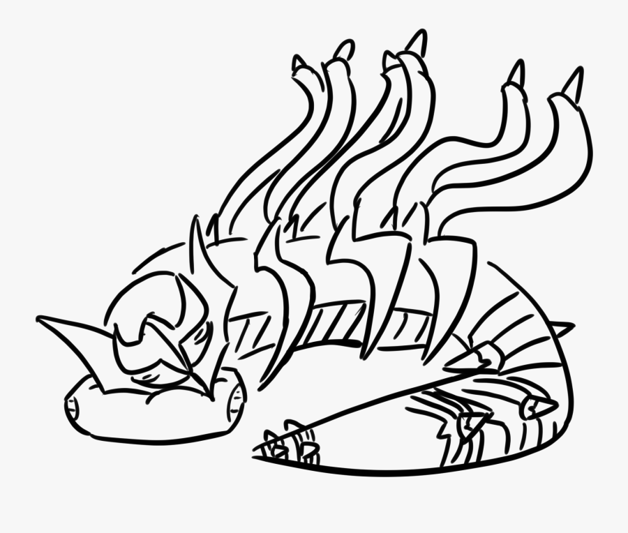 Transparent Sleep Png - Line Art , Free Transparent Clipart - ClipartKey